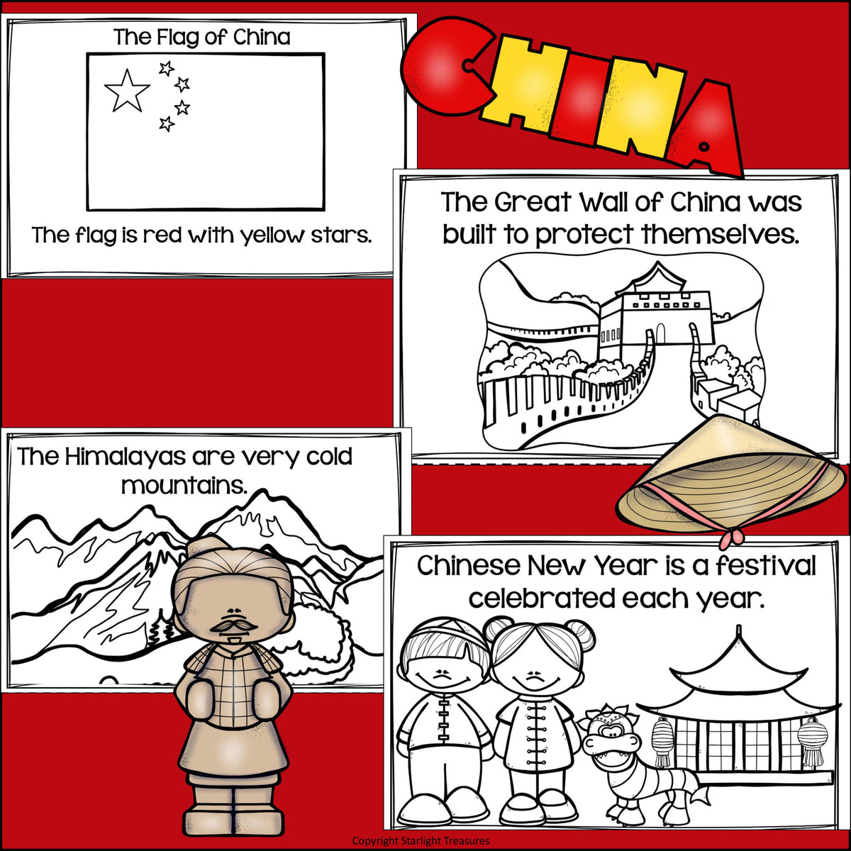 China Mini Book for Early Readers - A Country Study – Starlight ...
