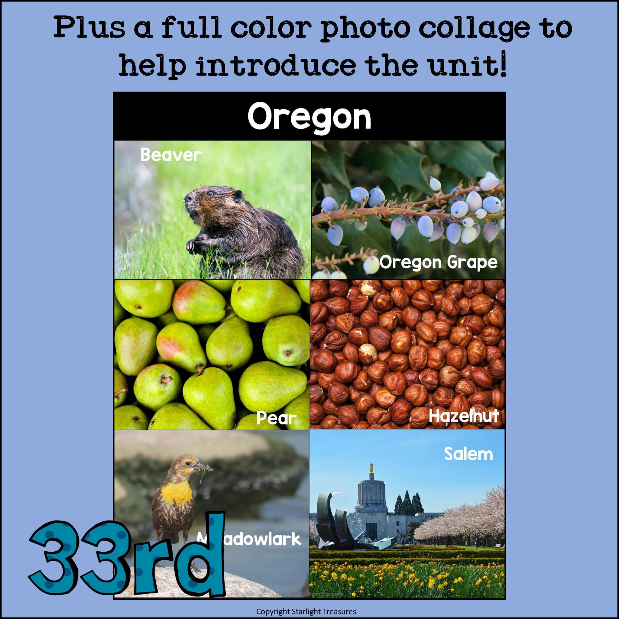 Oregon Mini Book for Early Readers - A State Study – Starlight ...